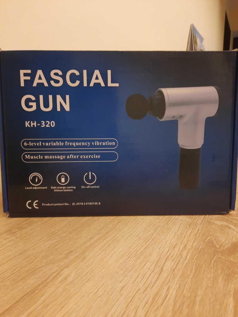 FASCIAL GUN, Health & Nutrition, Massage Devices on Carousell