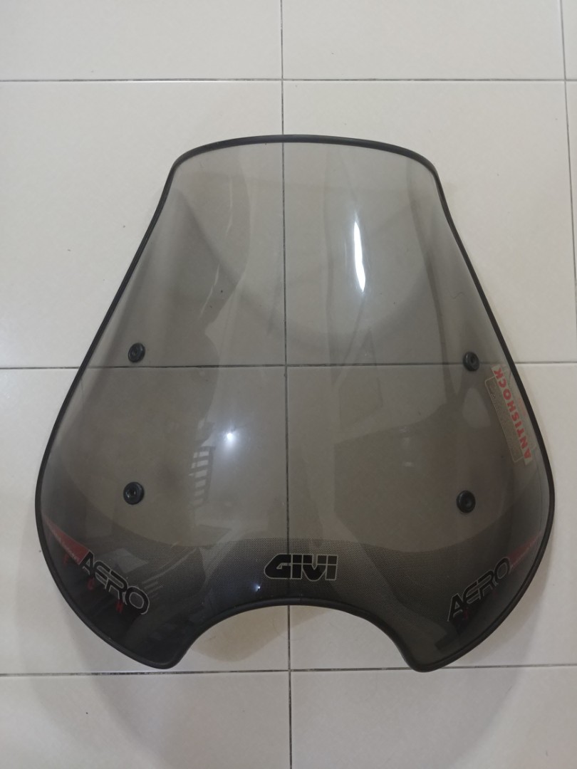 Givi Aero Windshield, Motorcycles, Motorcycle Accessories on Carousell