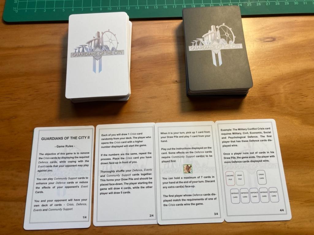 Guardians of the city (GOTC) card game [mint in box] (Singapore total ...