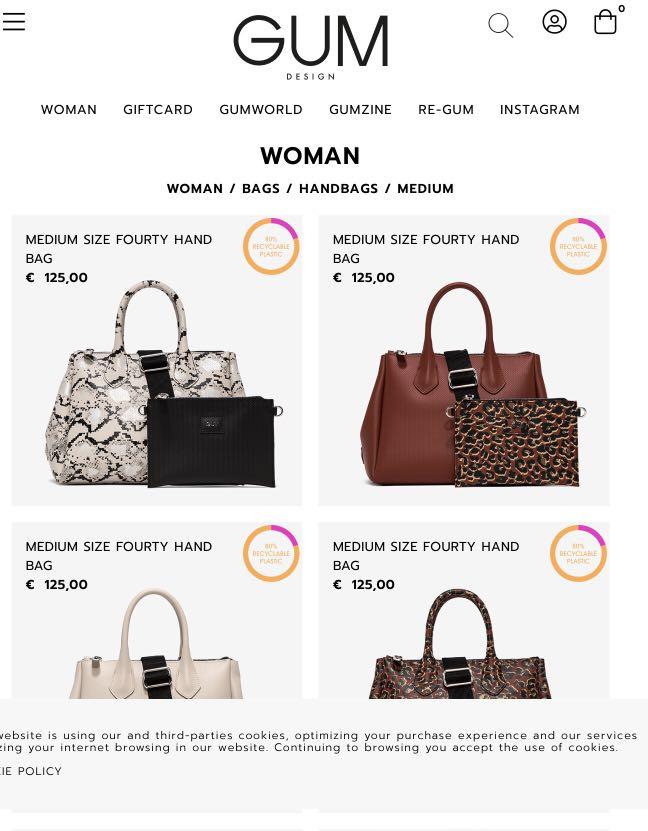 [GUM] Medium size PVC handbag, Women's Fashion, Bags & Wallets, Tote ...