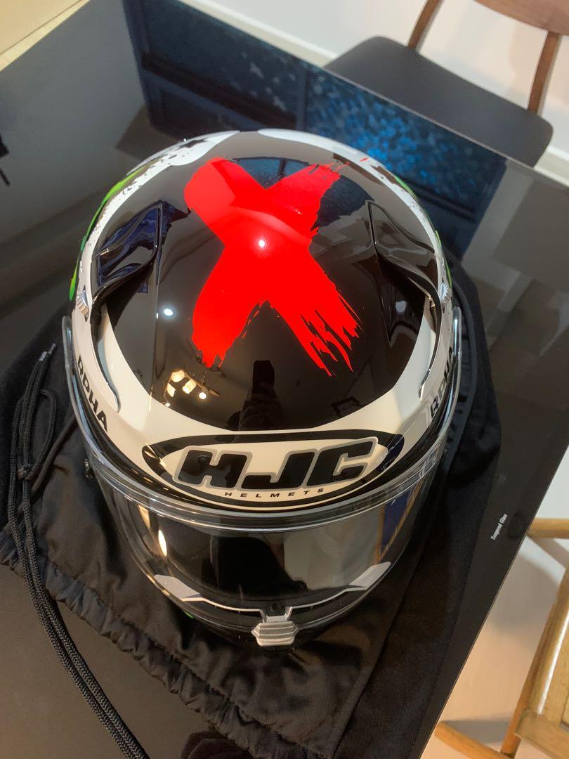 HJC RPHA 10 Plus Full Face Helmet, Motorcycles, Motorcycle Accessories ...
