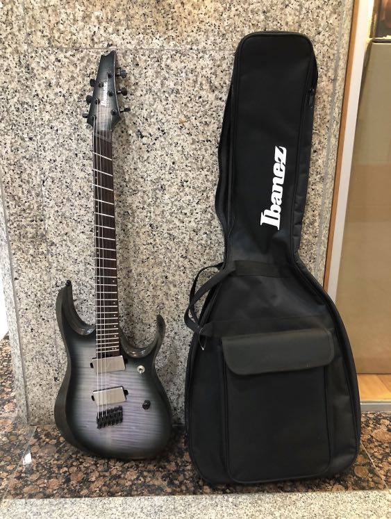 Ibanez Axion Label RGD61ALMS-CLL Electric Guitar, Cerulean Blue Burst ...