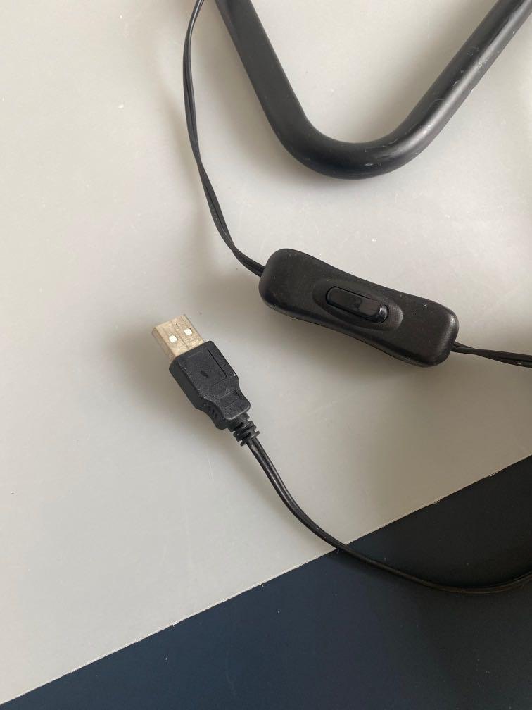 IKEA USB Chargeable Table Lamp - Adjustable Head, Furniture & Home ...