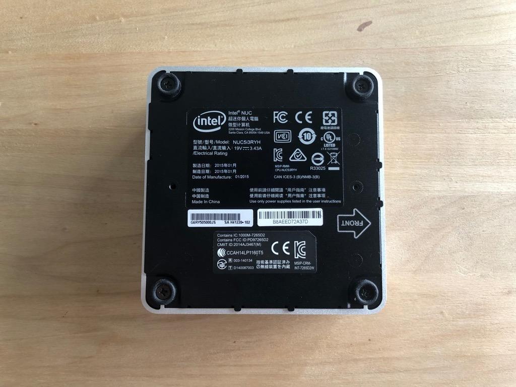 Mini desktop 4K - Intel NUC NUC5i3RYH - SSD 128GB, HDD 2TB, 16 GB RAM ...