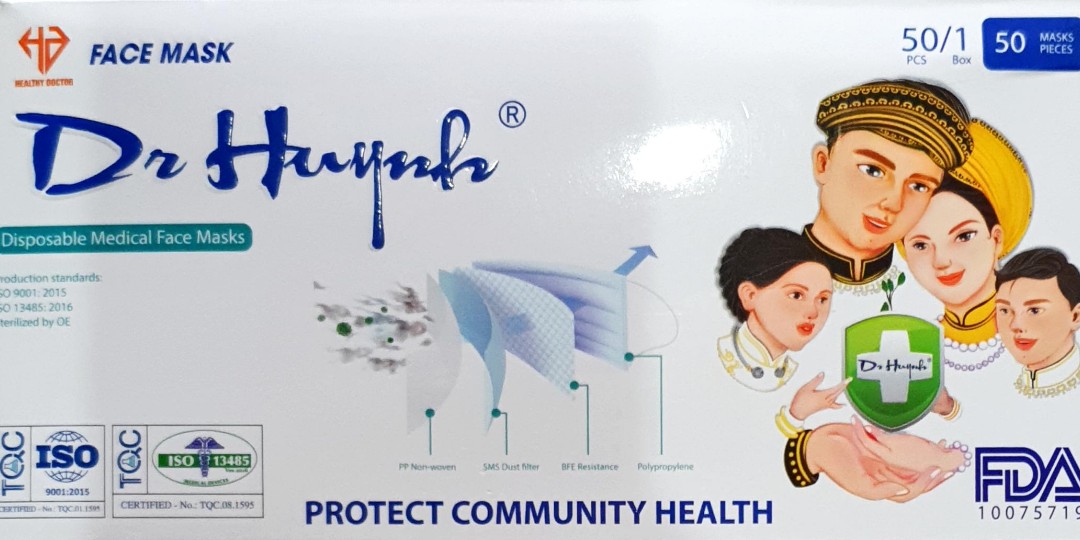 Free Delivery* Surgical Face Masks With ISO 9001 Standard, BFE > 98%, 4 ...