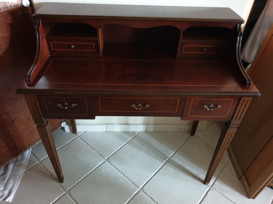 Italian Study Table, Furniture & Home Living, Furniture, Tables & Sets ...