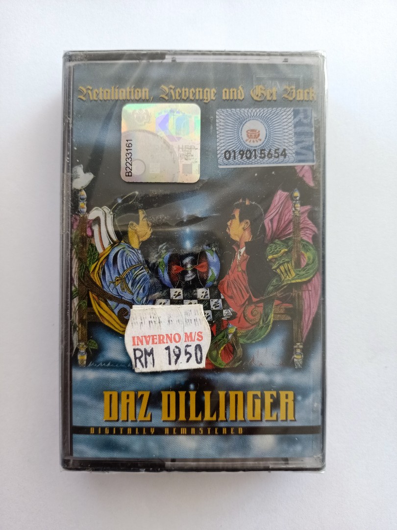 KASET : Daz Dillinger - retaliation, revenge and get back, Hobbies ...