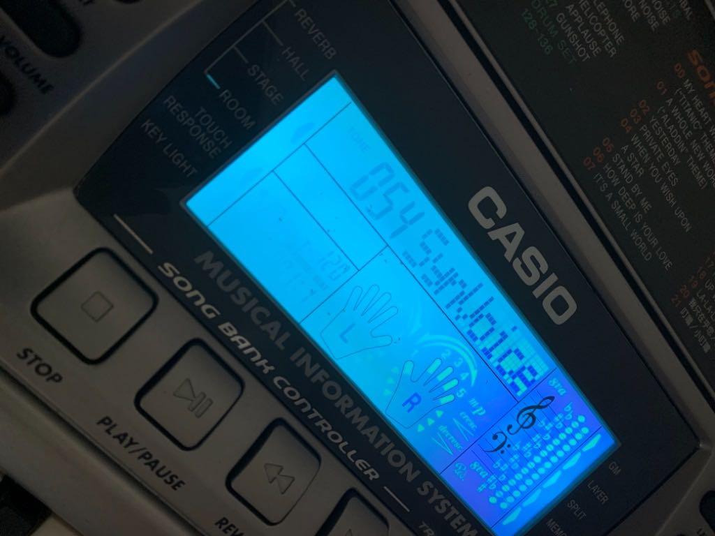 Key Lighting Keyboard Casio LK-80, Computers & Tech, Parts ...