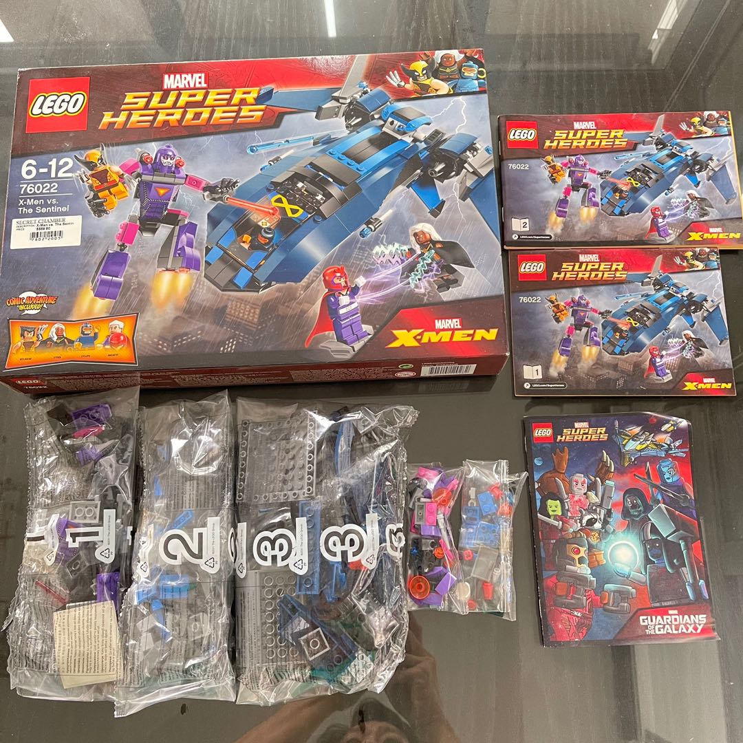 Lego 76022 X-men vs Sentinel ( no mini figs), Hobbies & Toys, Toys ...