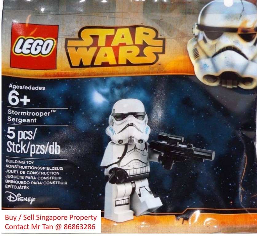 Lego Star Wars 5002938 Stormtrooper Sergeant Minifig Rebel Minifigure ...