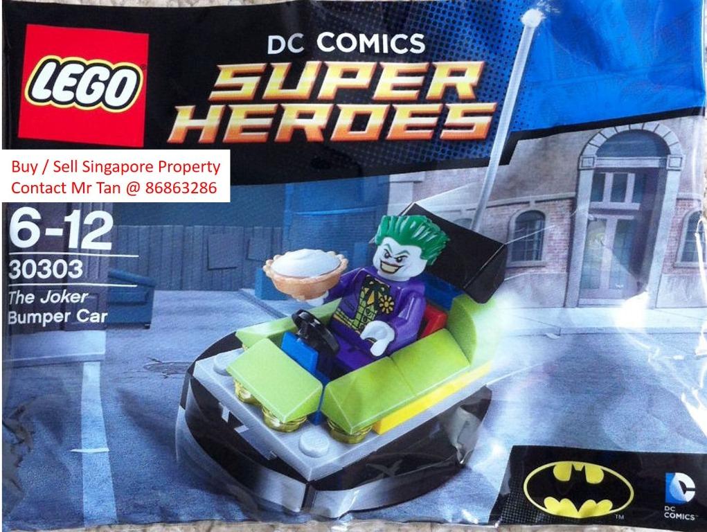 Lego Super Heroes 30303 The Joker Bumper Car DC Comics Minifig Polybag ...