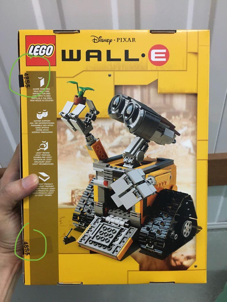 LEGO 21303 WALL-E LEGO Ideas, Hobbies & Toys, Toys & Games on Carousell