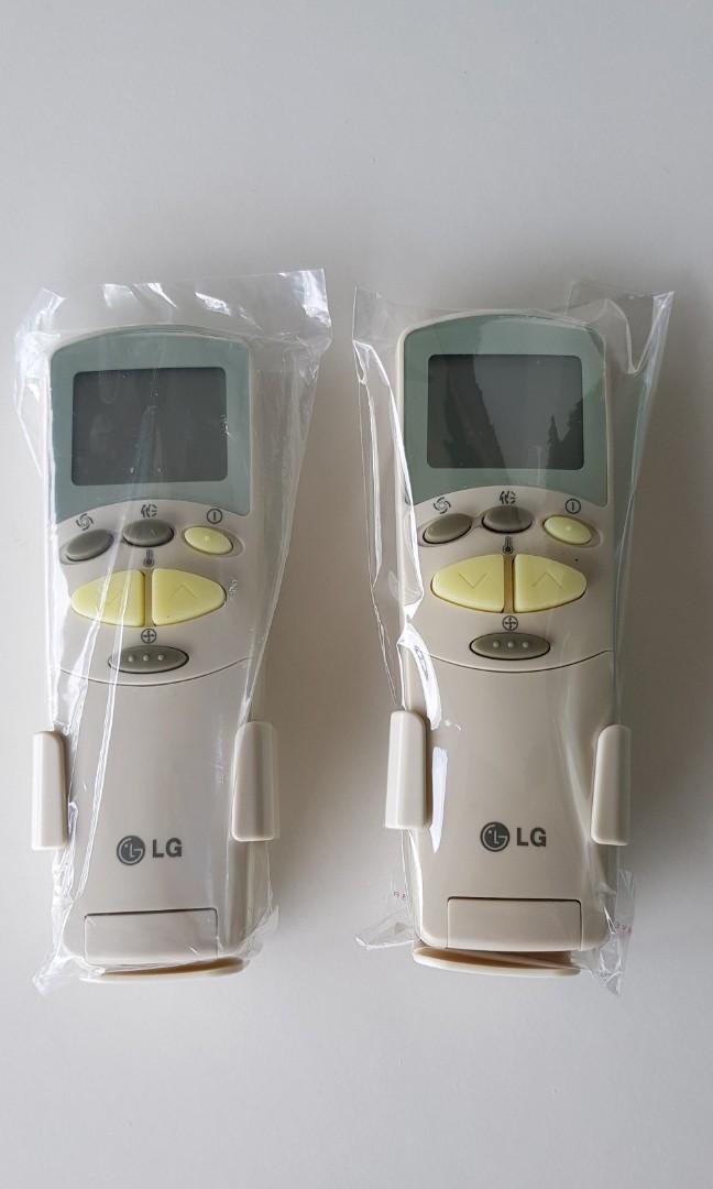 LG Original aircon remote control, TV & Home Appliances, Air ...