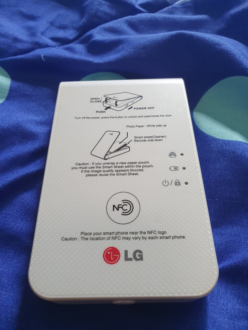 LG Portable Photo Printer, Computers & Tech, Printers, Scanners ...