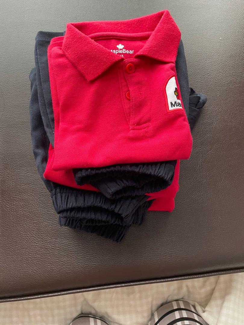 maple bear school uniform- girl, Babies & Kids, Babies & Kids Fashion ...