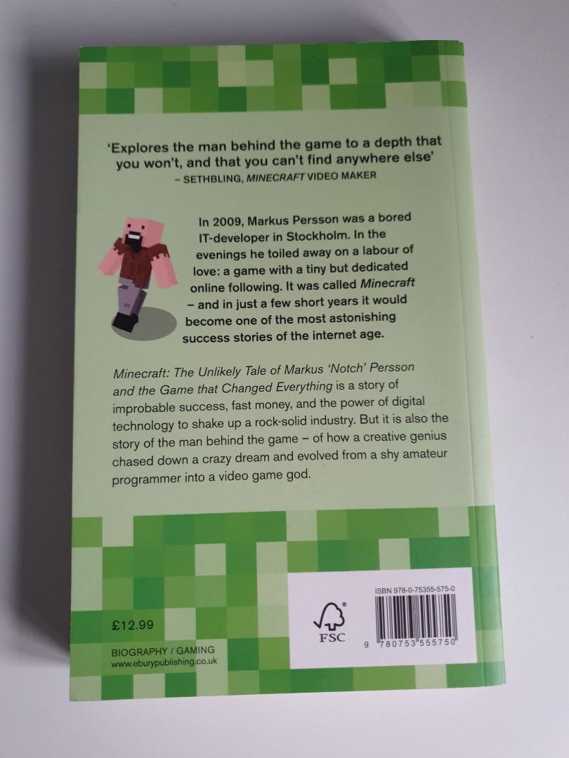 Minecraft by Daniel Goldberg & Linus Larsson, Hobbies & Toys, Books ...
