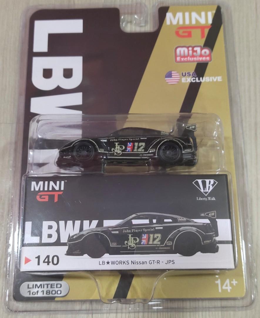 Mini GT Nissan GTR - JPS (140), Hobbies & Toys, Toys & Games on Carousell