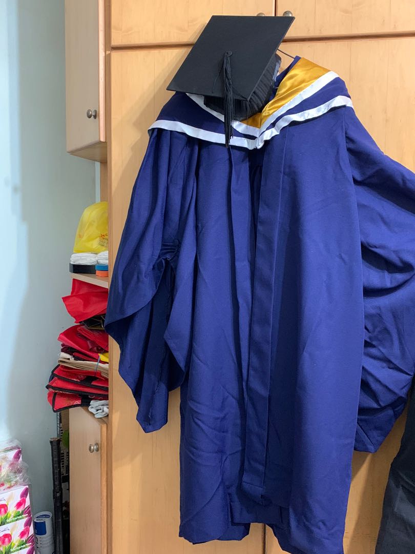 NTU Graduation Gown, Women's Fashion, New Undergarments & Loungewear on ...