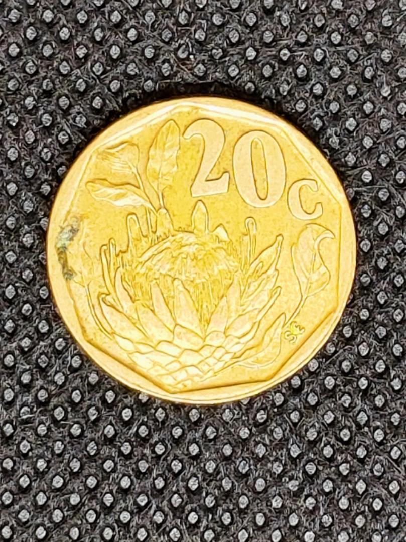 Old Coin South Africa 20c, Hobbies & Toys, Collectibles & Memorabilia ...