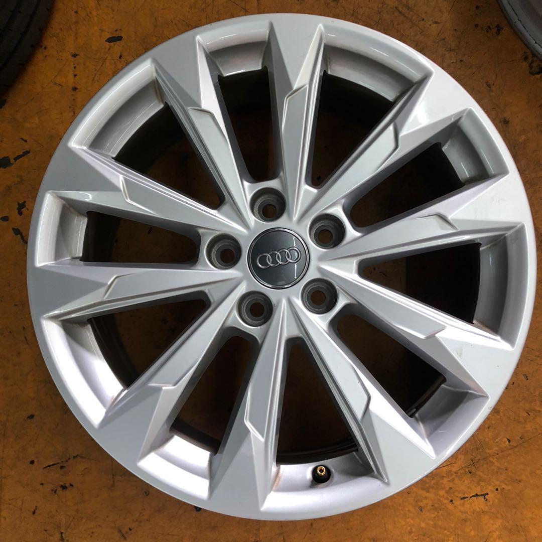 Original 18” Audi Q3 Rim 5x112, Car Accessories, Tyres & Rims on Carousell