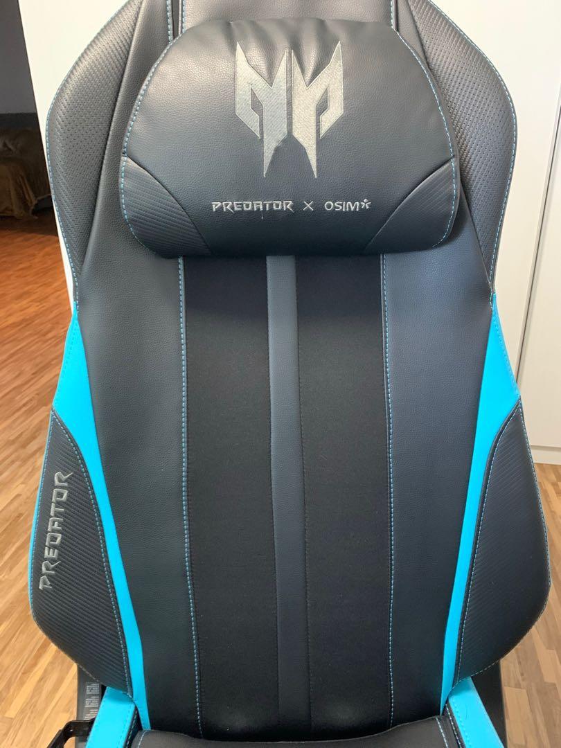 Osim uThrone Predator Gaming Chair, Furniture & Home Living, Furniture ...