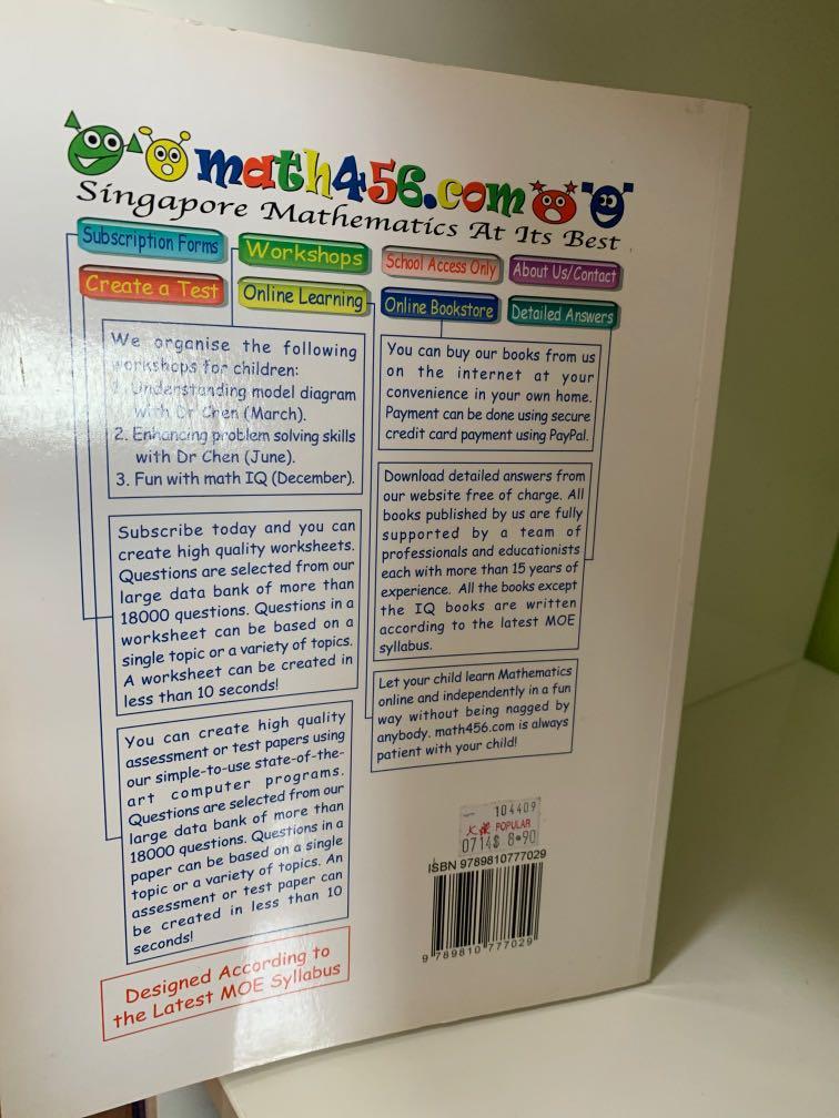 P1 Math Assessment., Hobbies & Toys, Books & Magazines, Assessment ...