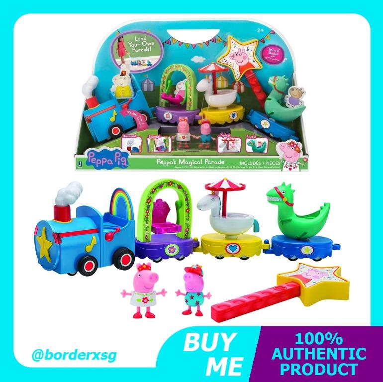 Peppa Pig Peppa's Magical Parade Train set, Hobbies & Toys, Toys ...