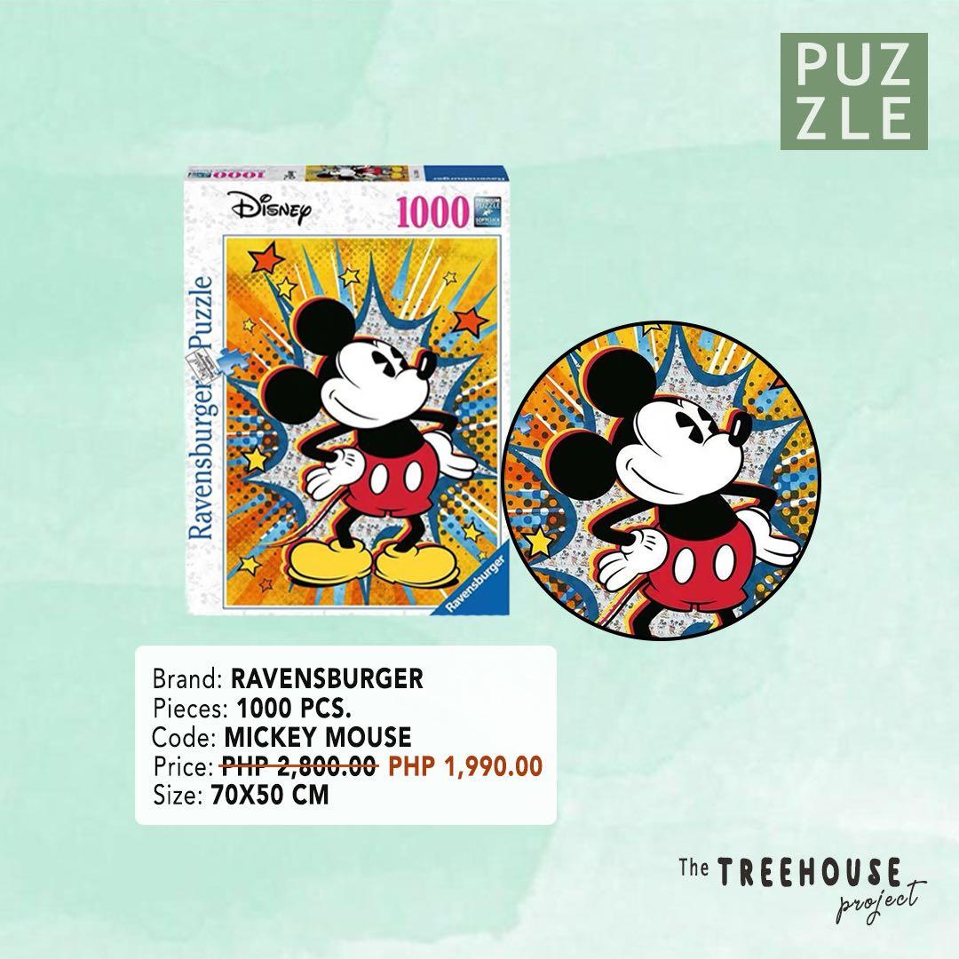 Ravensburger Mickey Mouse Puzzle, Hobbies & Toys, Toys & Games on Carousell