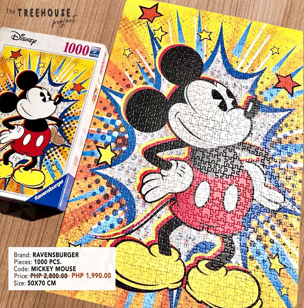 Ravensburger Mickey Mouse Puzzle, Hobbies & Toys, Toys & Games on Carousell