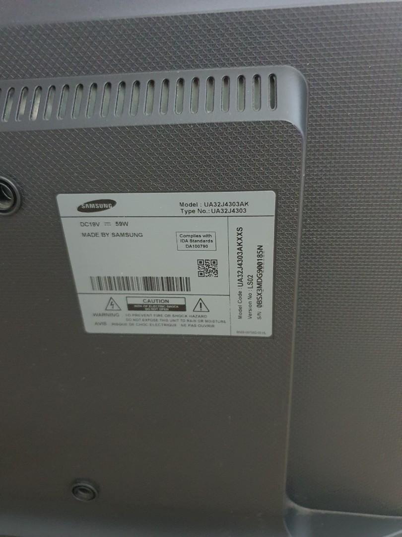 Samsung UA32J4303AK 32 inch HD Smart TV (Please read description), TV ...