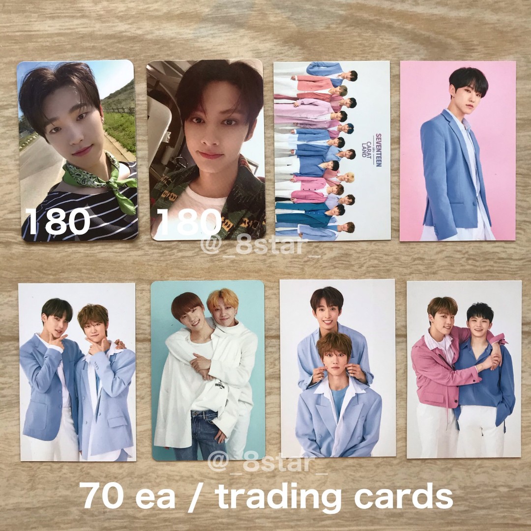 SEVENTEEN SVT PHOTOCARDS, Hobbies & Toys, Memorabilia & Collectibles, K ...