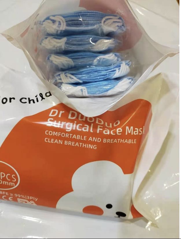 SG ready stock 3Ply Children Surgical Masks, Health & Nutrition, Face ...