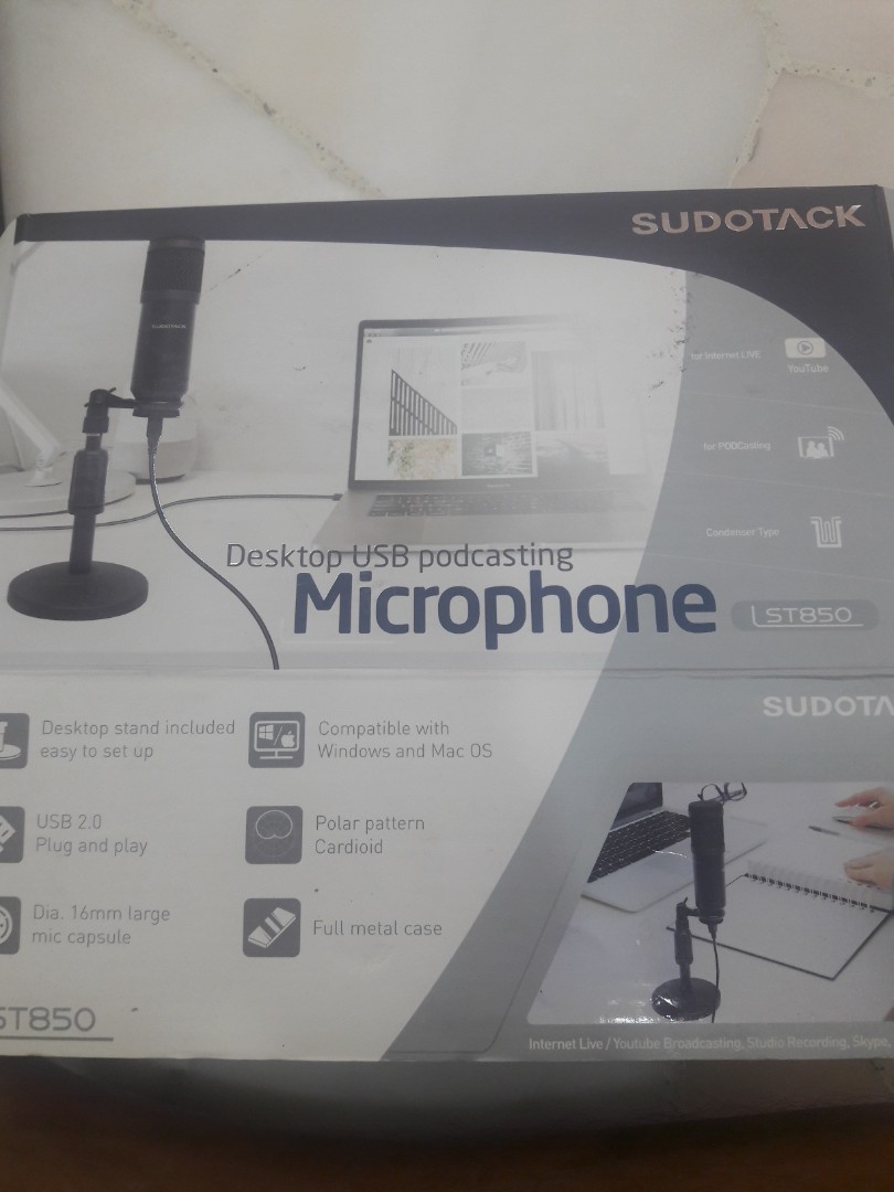 Sudo tack, Audio, Microphones on Carousell