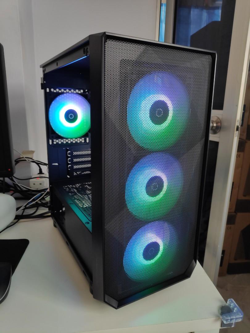 Tecware Forge M Omni ARGB Micro-ATX Casing - Black, Computers & Tech ...