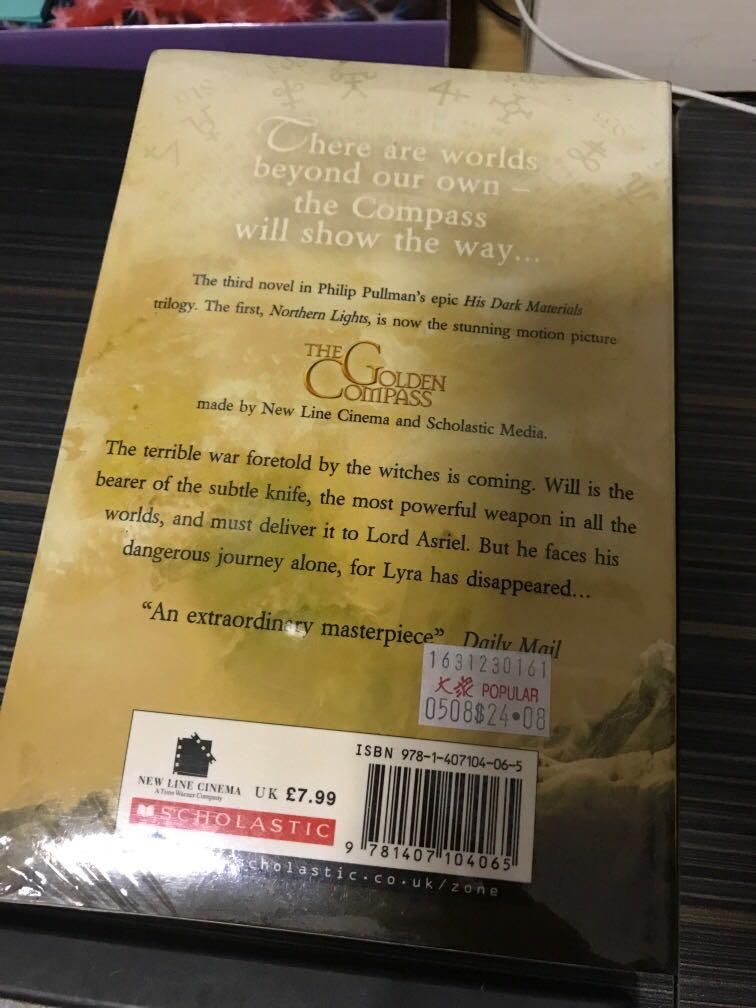 The Golden Compass Trilogy, Hobbies & Toys, Books & Magazines, Fiction ...