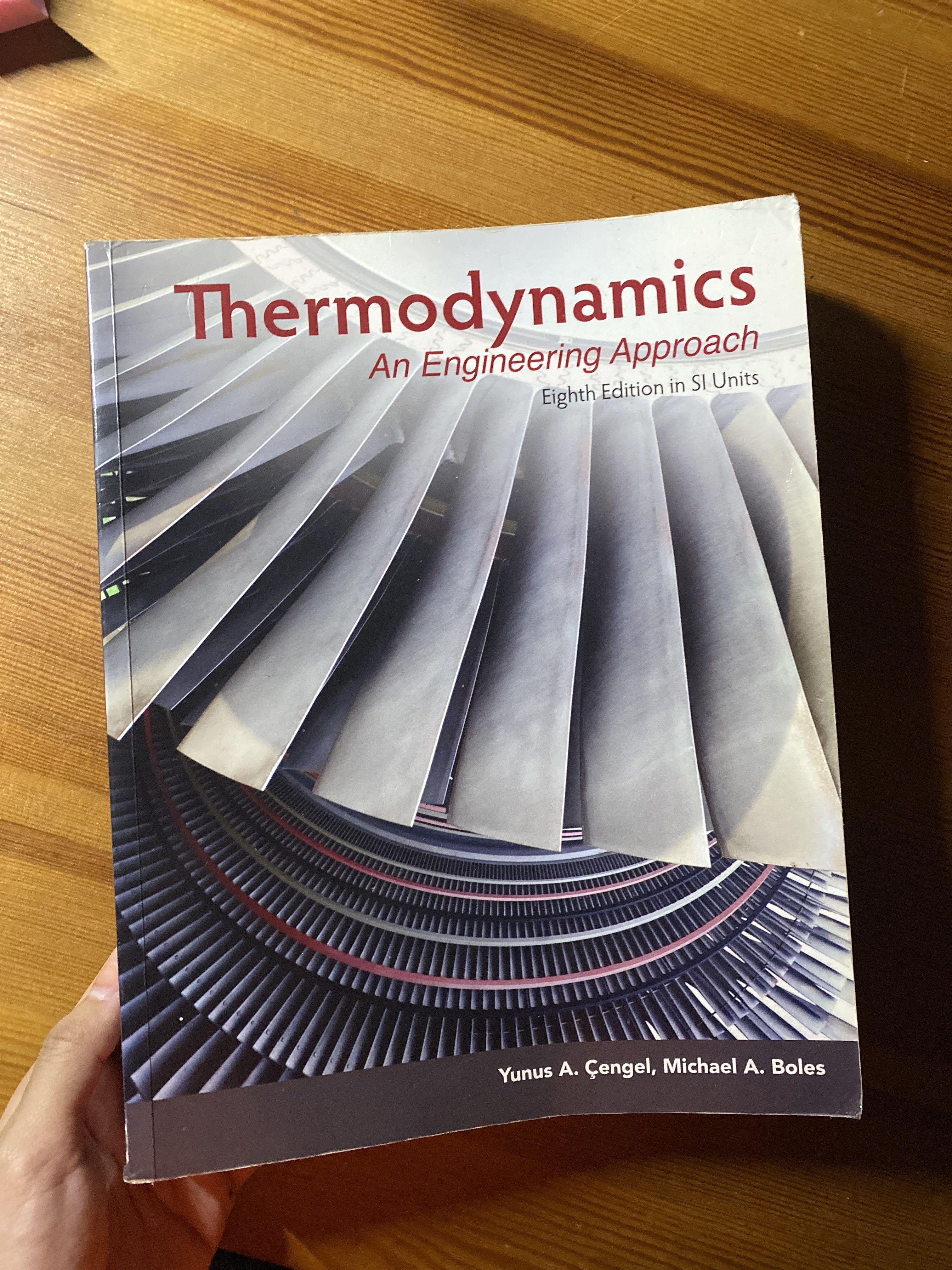 Thermodynamics Textbook 8th Edition, Hobbies & Toys, Books & Magazines ...