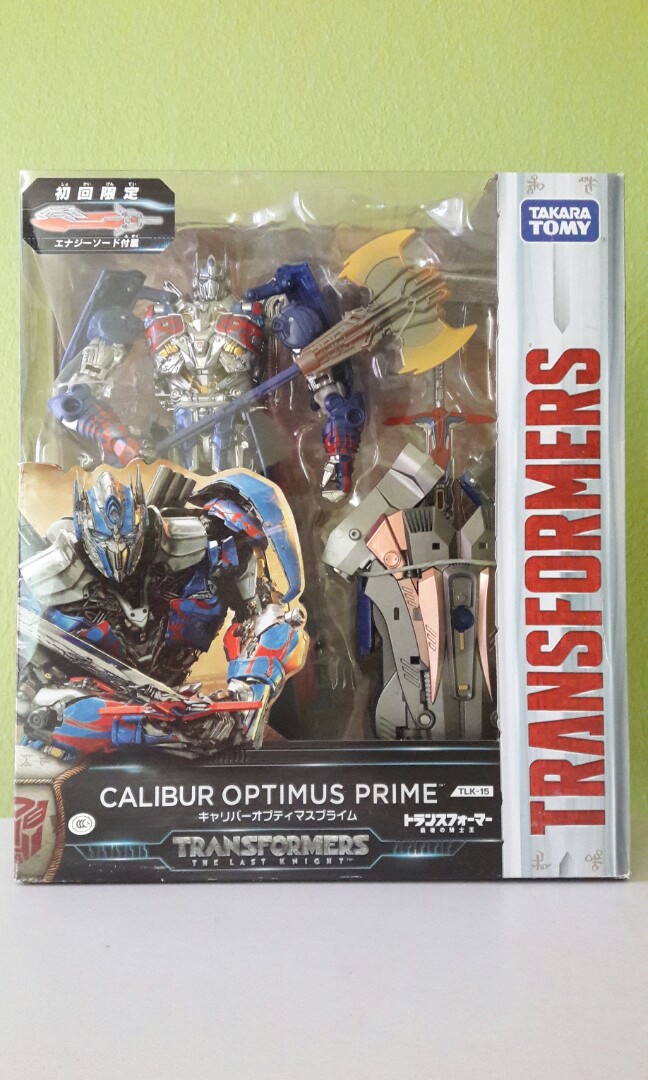 TRANSFORMERS THE LAST KNIGHT TLK-15 CALIBUR OPTIMUS PRIME MISB, Hobbies ...