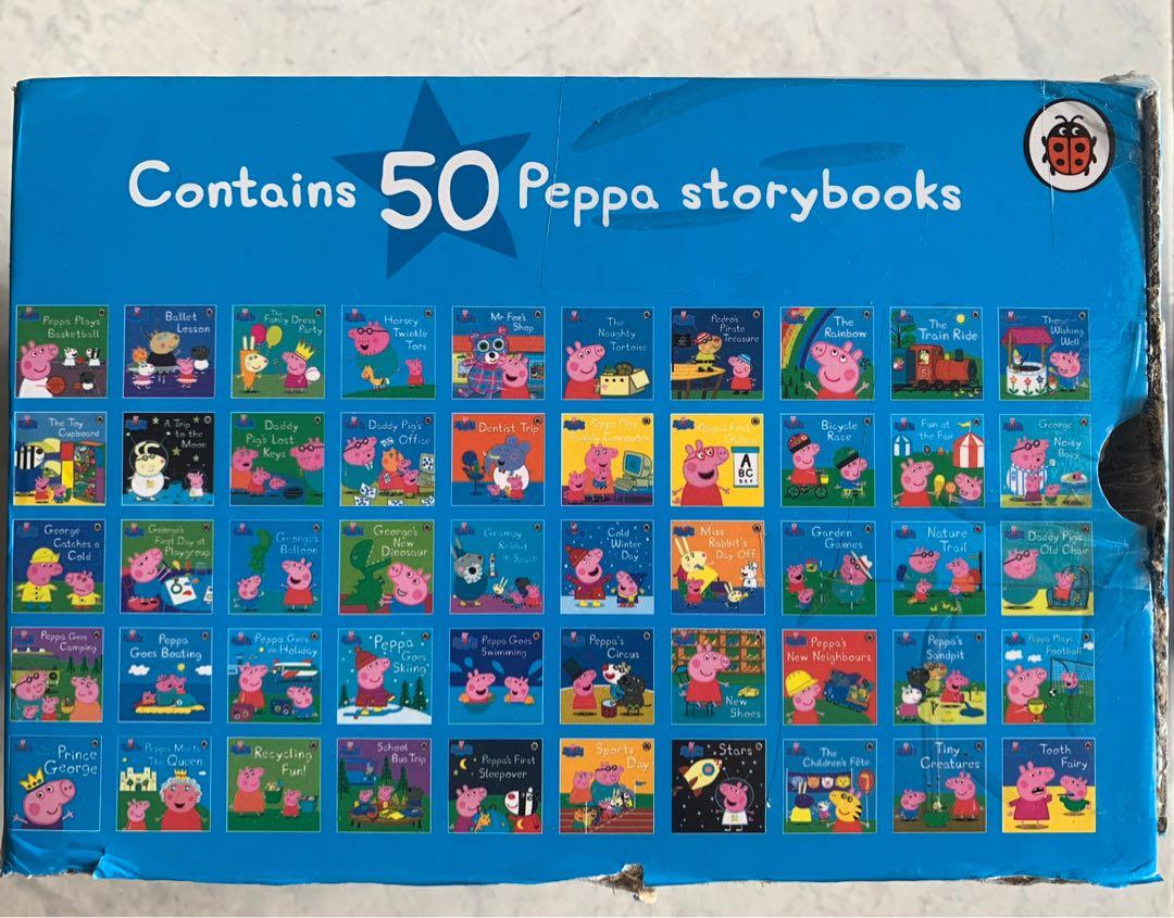 Ultimate peppa pig 50 books, Hobbies & Toys, Books & Magazines ...
