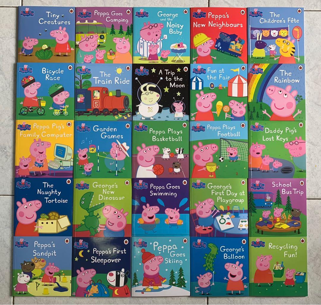 Ultimate peppa pig 50 books, Hobbies & Toys, Books & Magazines ...