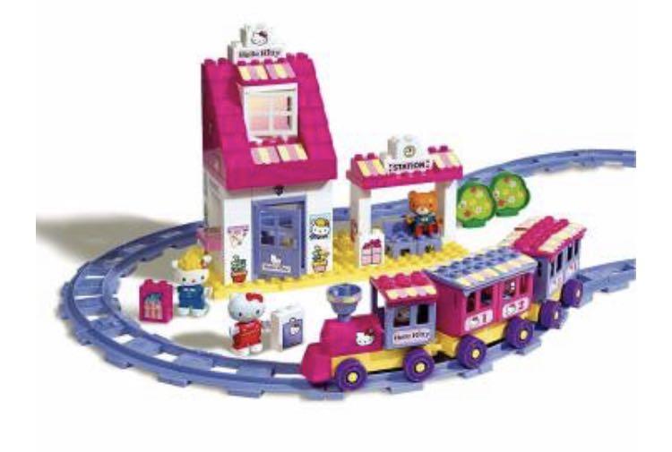 UNICO plus Hello Kitty Train Set, Hobbies & Toys, Toys & Games on Carousell