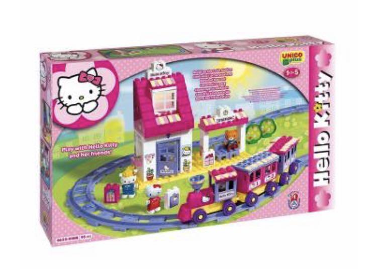 UNICO plus Hello Kitty Train Set, Hobbies & Toys, Toys & Games on Carousell