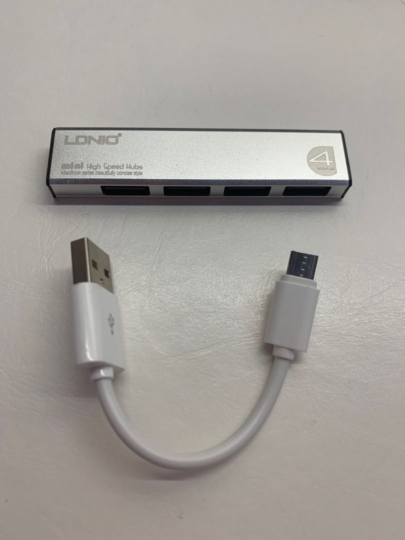 USB Hub mini (4 ports), Computers & Tech, Parts & Accessories, Cables ...