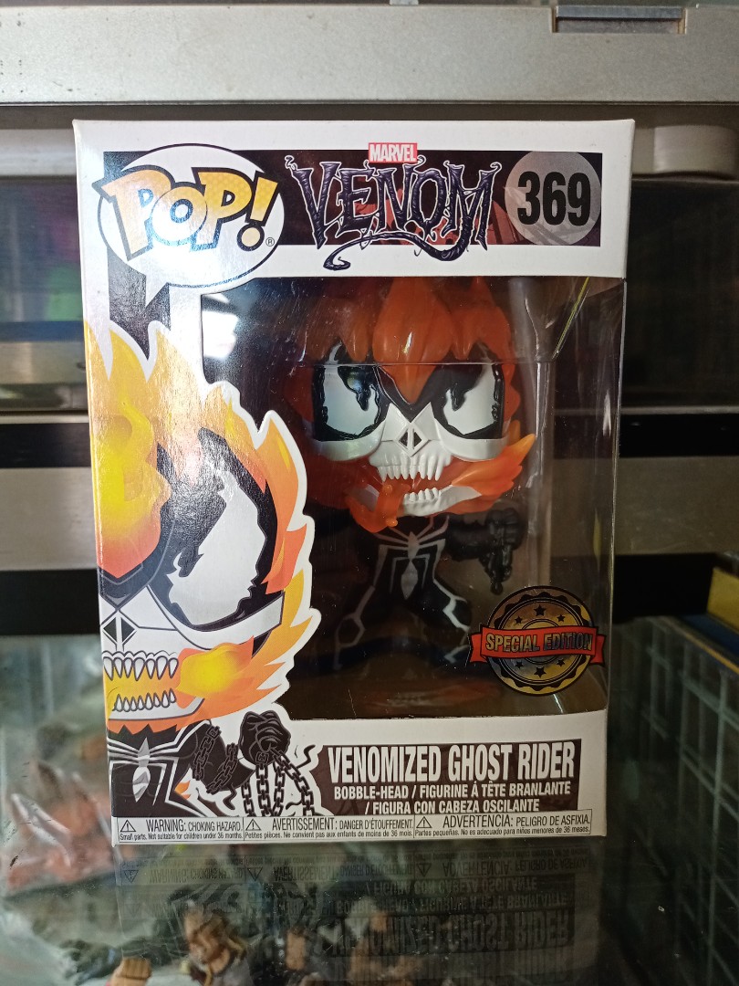 Venomized Ghost Rider Funko Pop, Hobbies & Toys, Toys & Games on Carousell