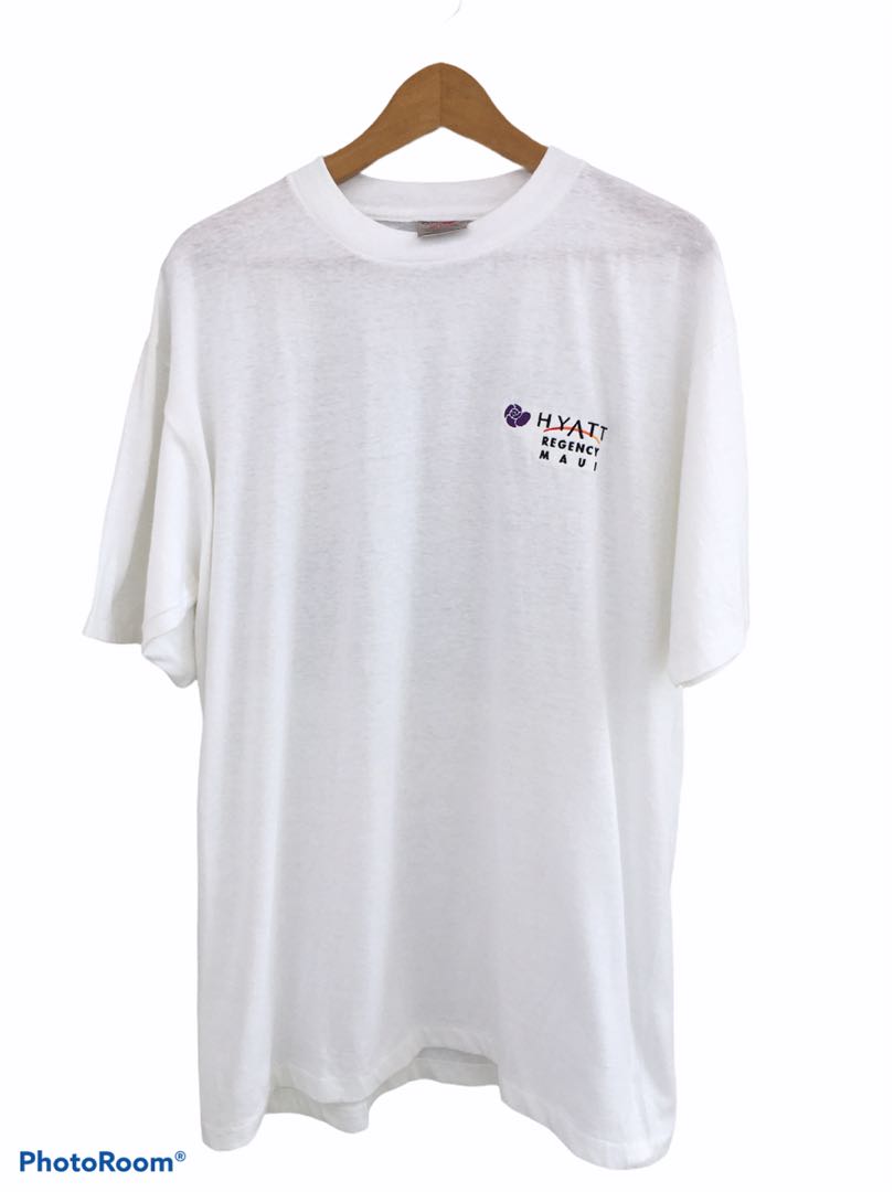 Vintage Hyatt Regency Maui Hotel Tee, Men's Fashion, Tops & Sets ...