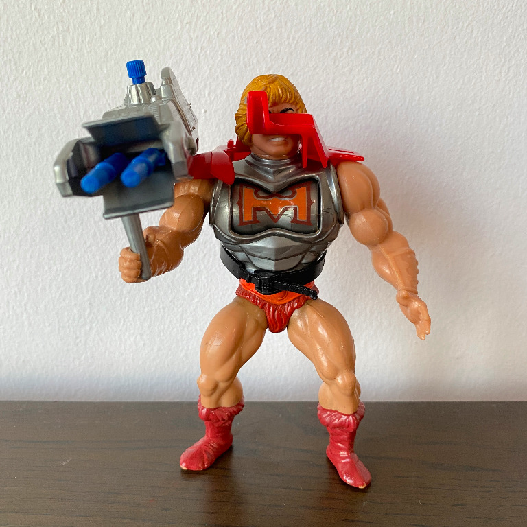 VINTAGE Original Mega Laser weapon COMPLETE Masters of the Universe ...