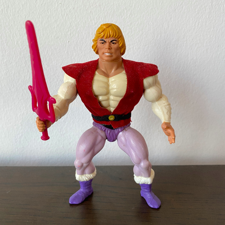 VINTAGE Original Prince Adam COMPLETE Masters of the Universe action ...