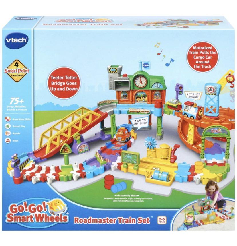 VTech Go! Go! Smart Wheels Roadmaster Train Set, Hobbies & Toys, Toys ...