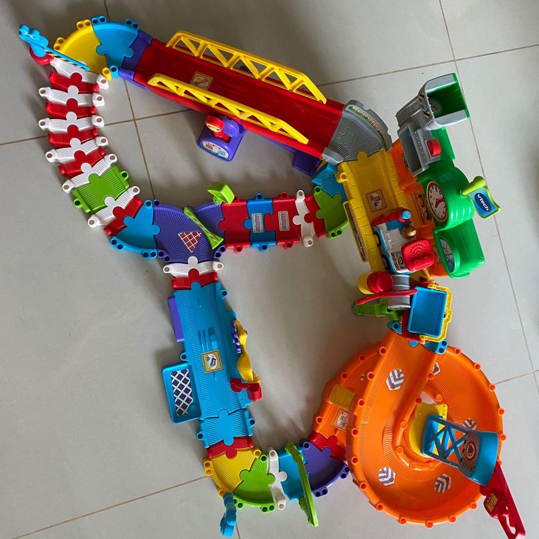 VTech Go! Go! Smart Wheels Roadmaster Train Set, Hobbies & Toys, Toys ...