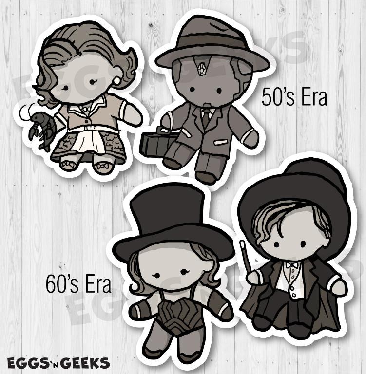 Wandavision Disney Plus Disney+ Marvel Cinematic Universe MCU Chibi ...