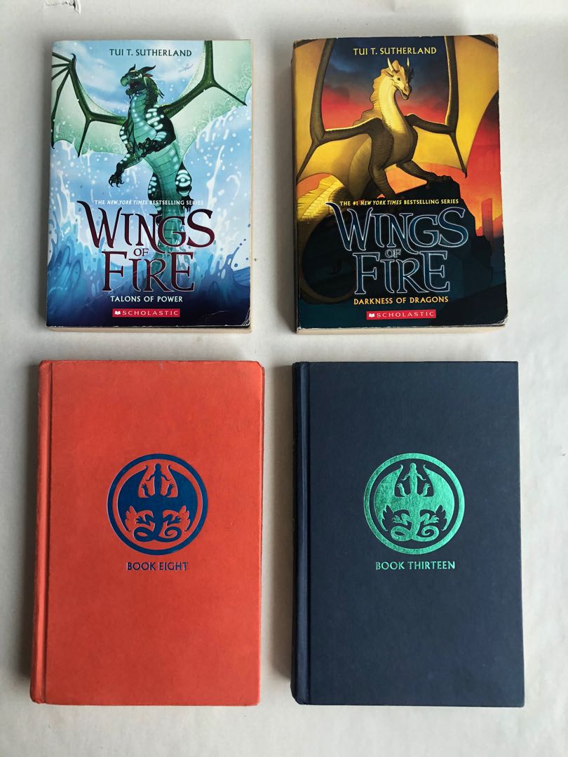 Wings of Fire Talons of Power Darkness of Dragons book eight book 4 ...